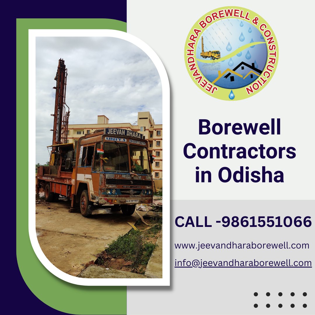 Borewell Contractors in Odisha, Borewell Drilling Contractor